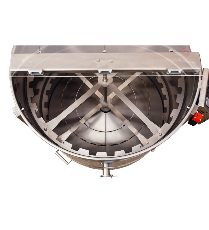 Techtron Stainless Steel Radial Honey Extractor 24 frames - Ø850 - 12/220V