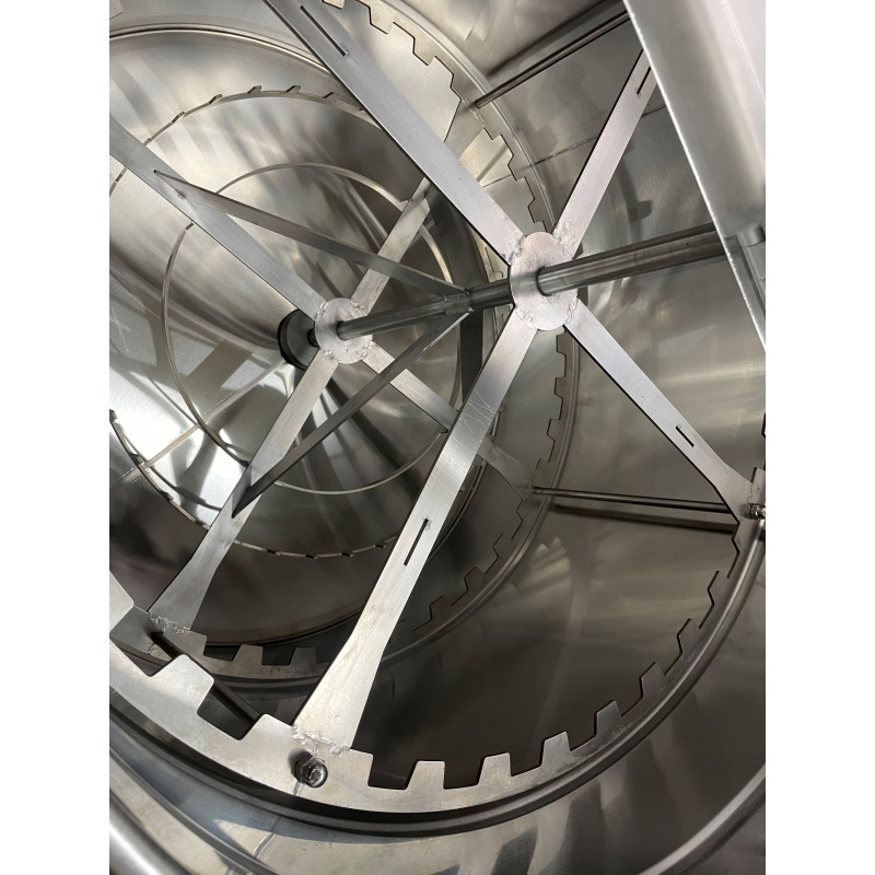 Techtron Stainless Steel Radial Honey Extractor 32 frames - Ø850 - 12/220V